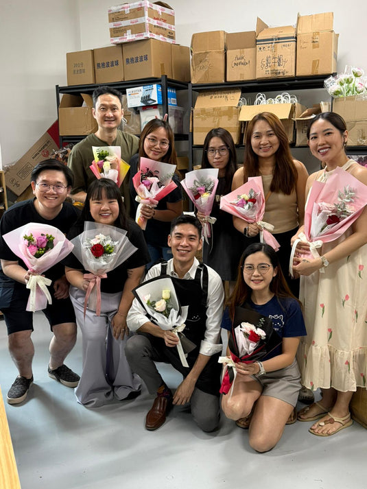Wonderfleu Mona | Flower Arrangement Classes in Singapore